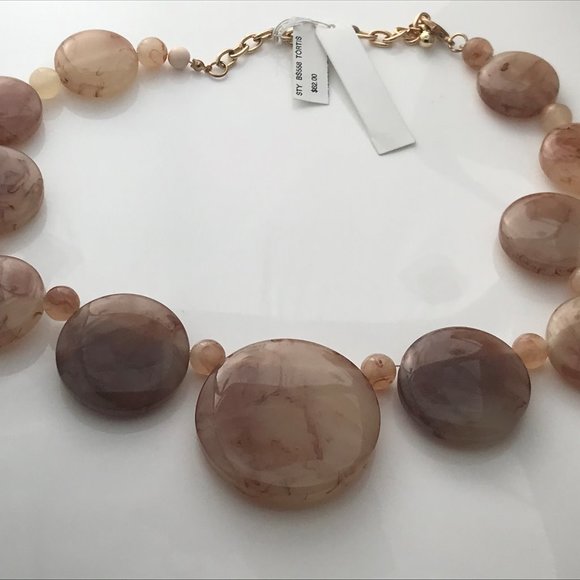 Aqua | Jewelry | Aqua Women Necklace Gold Plated Chain Statement | Poshmark